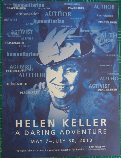 Poster, Helen Keller: A Daring Adventure - APH Museum